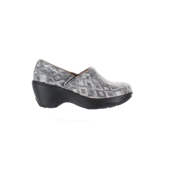 Nurse Mates | Shoes | Nurse Mates Womens Bryar Grey Heeled Clogs Size ...